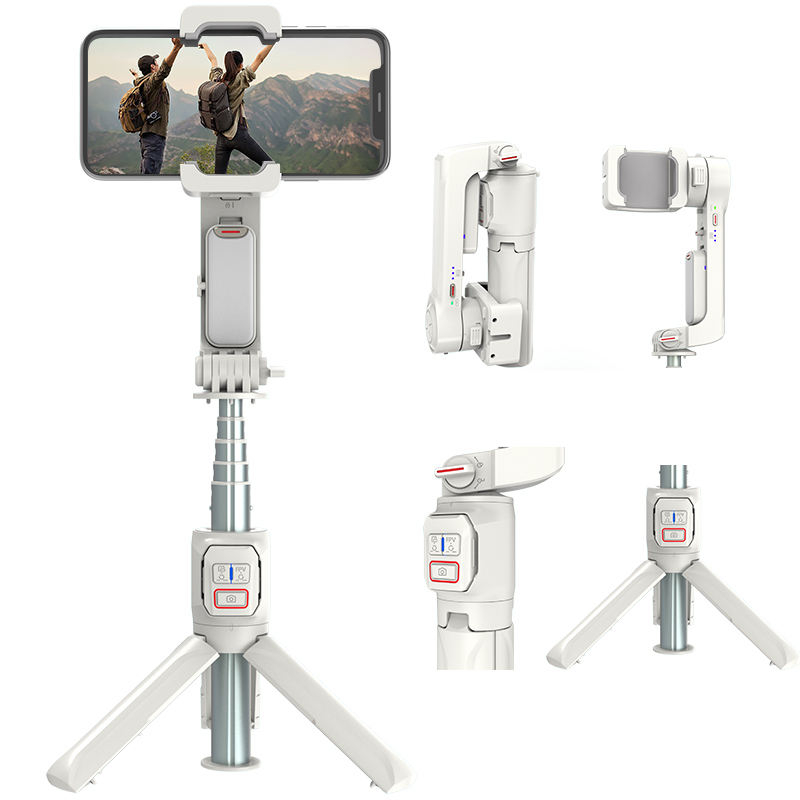 A10 Gimbal Stabilizer Foldable Gimbal Stabilizer Selfie Stick for ...