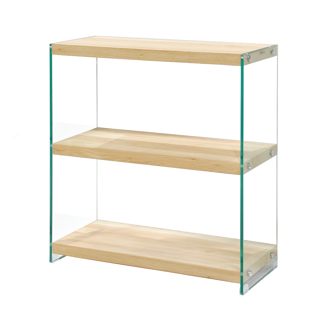 HomePro ชั้นวางของกระจก 3 ชั้น GLOSS 75 ซม. สี NATURAL แบรนด์ FURDINI | Shopee Thailand