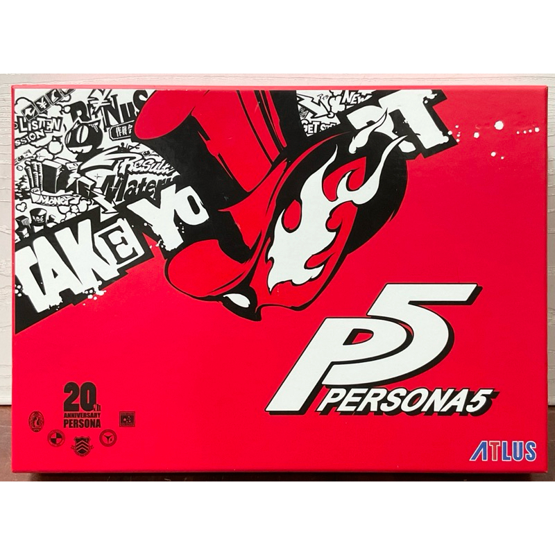 แผ่นแท้ [PS4] Persona 5 20th Anniversary Edition Treasure BOX (Japan ...