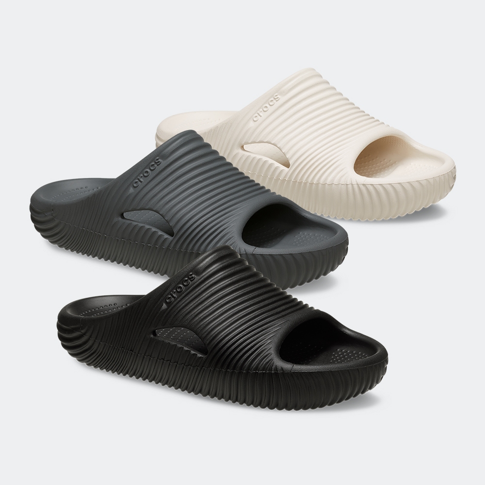 CROCS รองเท้าแตะ ผู้ใหญ่ รุ่น CS U MELLOW RECOV MOL SLD / 210333 (001 ...