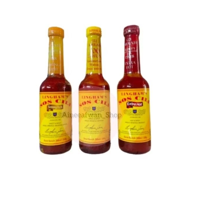 Sos Chili Lingham's ซอสพริกลิงแฮม (มีฮาลาล) 266 มล./280 มล. | Shopee ...