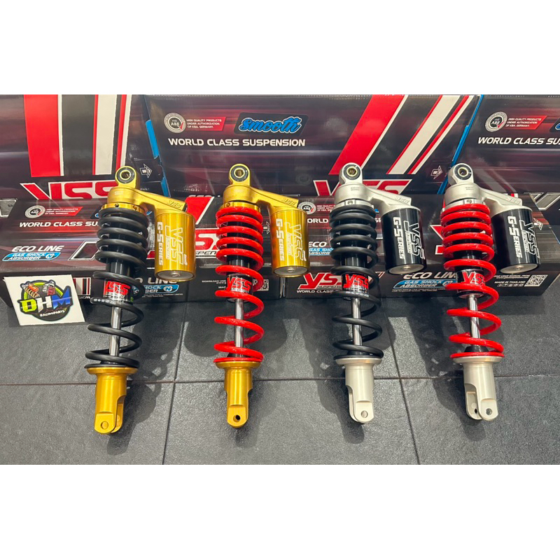 โช๊คหลัง YSS เเท้ รุ่น G-SERIES ใส่ Click 160 ตรงรุ่น มีความสูง 320มิล ...