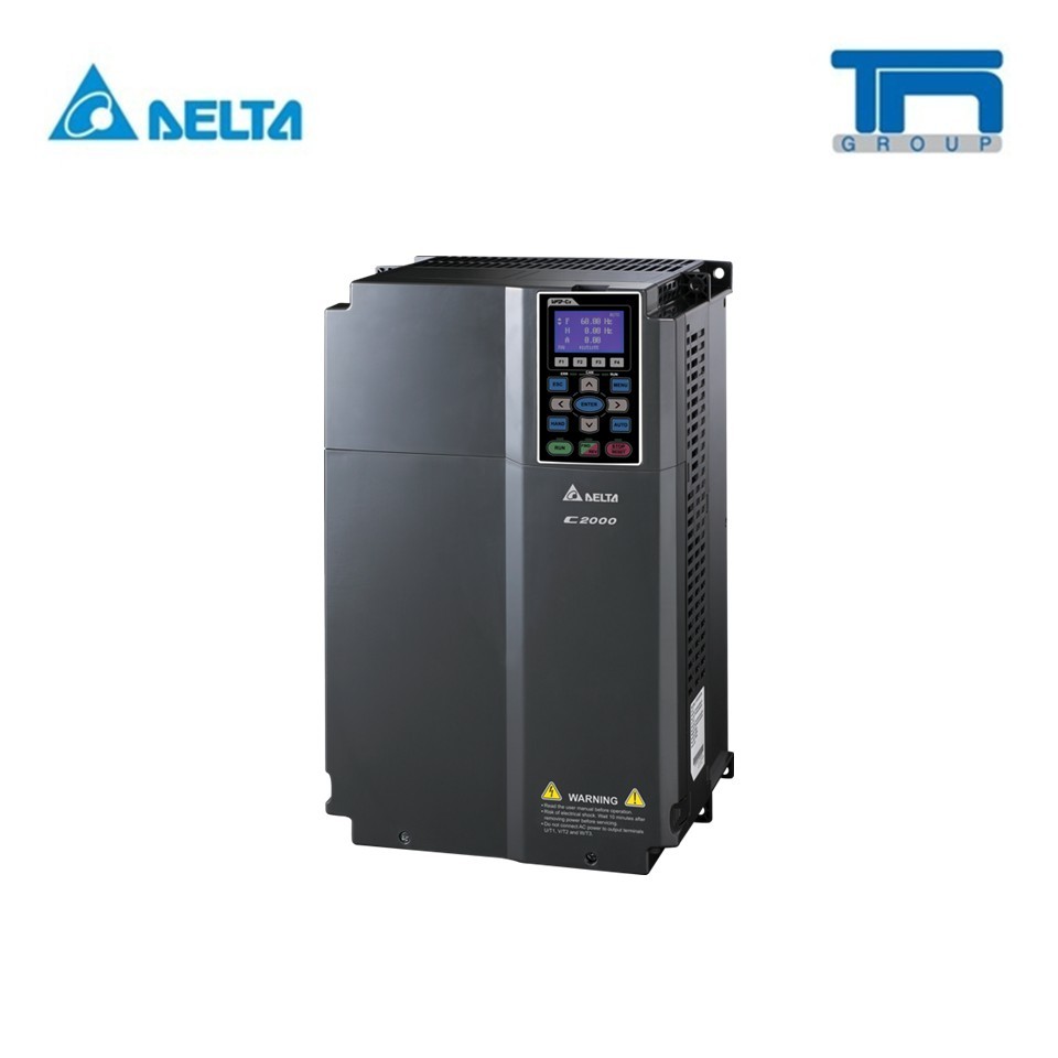 Delta Inverter อินเวอร์เตอร์ C2000 Plus VFD220C43A-21 30HP 22kW Input ...
