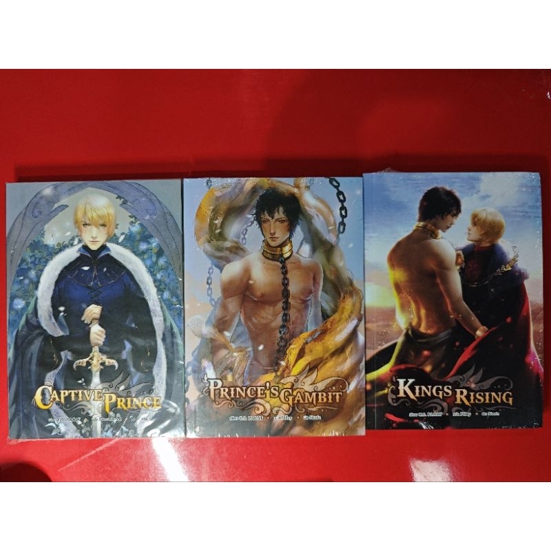 Captive Prince+Prince's Gambit+King's Rising ไตรภาคนิยายเกย์ที่จริงใจ ...