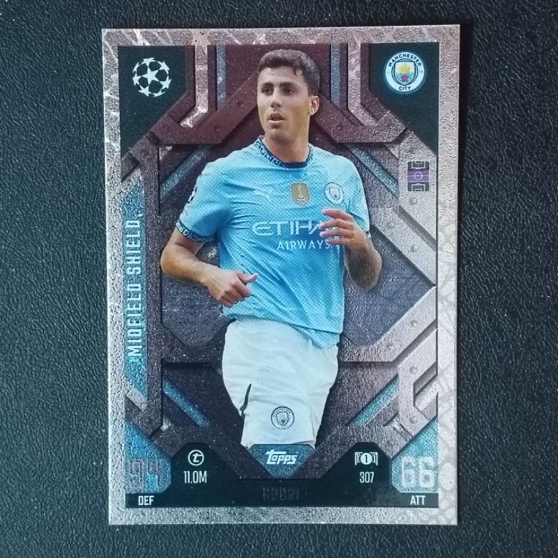 การ์ดฟุตบอล MIDFIELD SHIELD MATCH ATTAX EXTRA 2025 SOCCER TRADING CARD ...