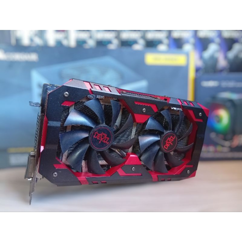 Power color Red Devil Radeon™ RX 580 8GB Golden (มือสอง) | Shopee Thailand