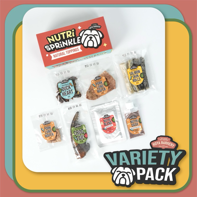 แพ็ครวมความอร่อย Variety Pack Hoya Barkery Dog Treats ขนมน้องหมาจาก ...
