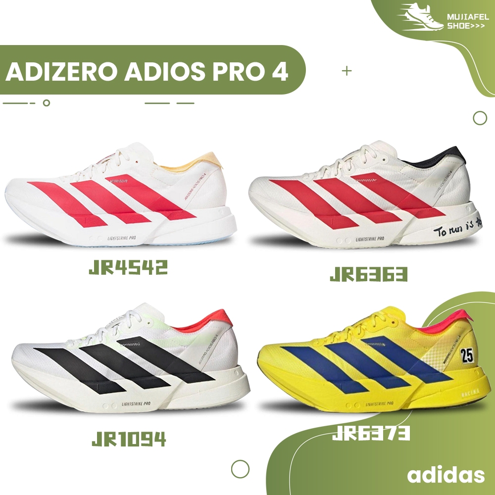 ⭐สะดวกสบาย⭐ adidas Adizero Adios Pro 4 รองเท้าวิ่ง JR4542/JR6363/JR1094 ...