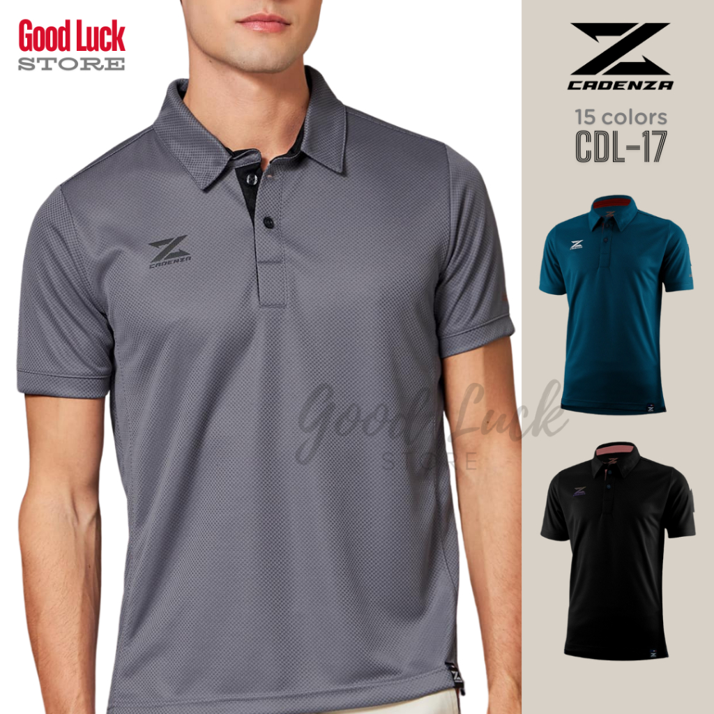 (Set 2) เสื้อโปโล คาเดนซ่า Cadenza รุ่น CDL-17 LUXURY POLO | Shopee Thailand
