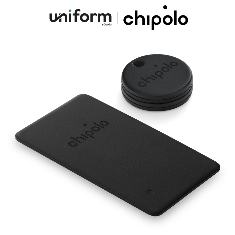 Chipolo CARD Spot and ONE Spot- Black เครื่องค้นหากุญแจและกระเป๋าเงิน ...