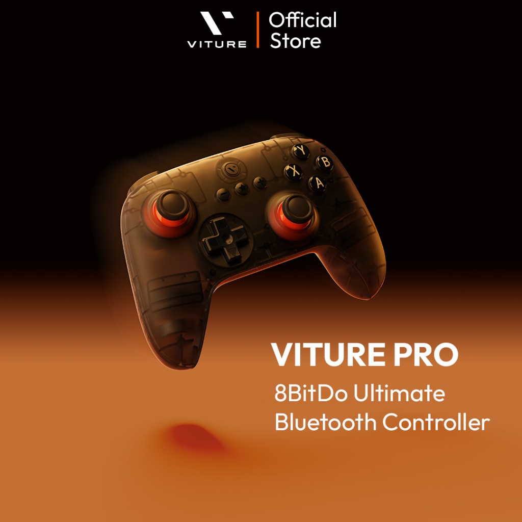 VITURE x 8BitDo Ultimate C Bluetooth Controller ตัวควบคุมบลูทูธสำหรับ Nintendo Switch/Viture ...