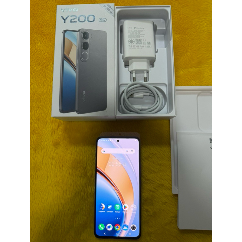 # Vivo Y200-5G-12/512GB-เครื่องศูนย์ไทยสภาพนางฟ้าอีกตัวใหม่มากๆสวยสุดๆ | Shopee Thailand