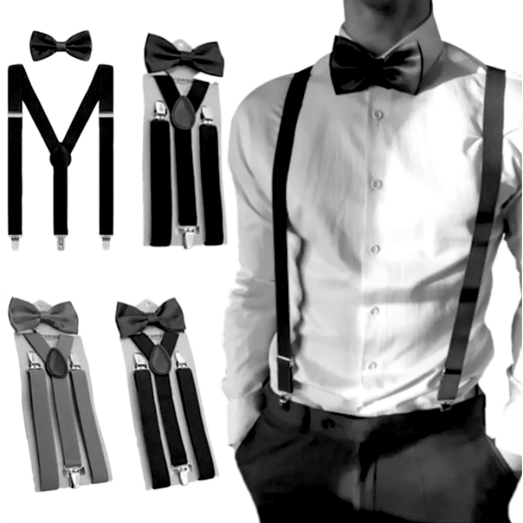 Pluck COD สายเอี๊ยม ผ้าผูกคอหูกระต่าย ผู้ใหญ่ สามารถปรับได้ แฟชั่นสำหรับผู้ชาย 1 ชิ้น | Shopee ...