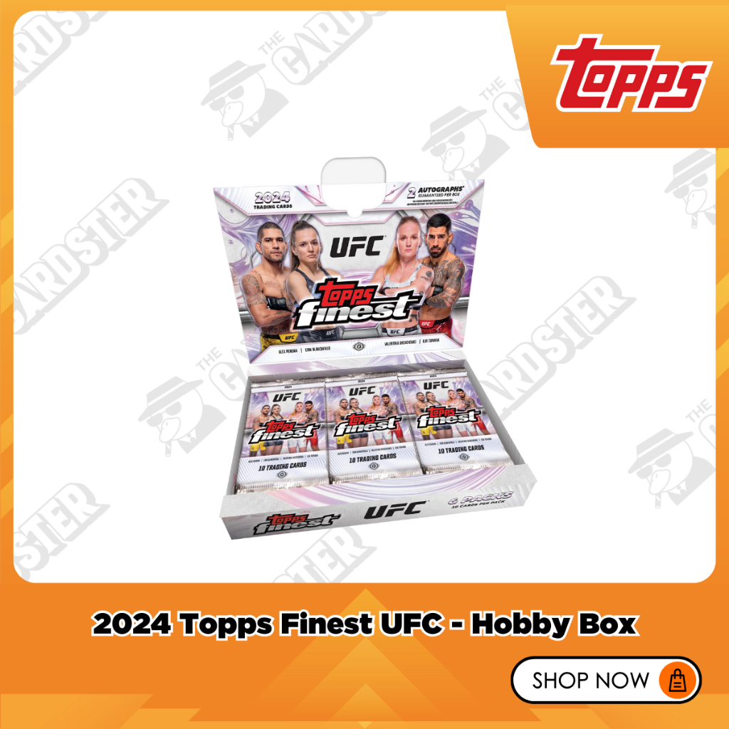 [พร้อมส่ง] 2024 Topps Finest UFC - Hobby Box ห้ามพลาด!! | Shopee Thailand