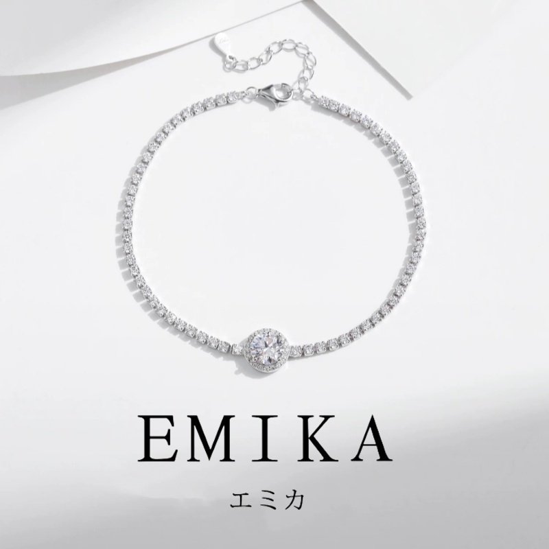 EMIKA รุ่นใหม่ สร้อยข้อมือผู้หญิง แฟชั่น ปรับได้ สไตล์เกาหลี ดีอุบัติล ...