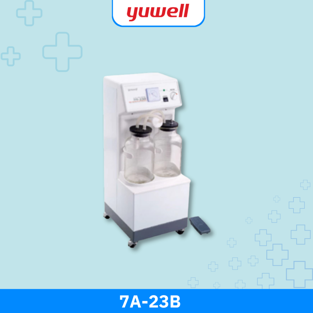 Yuwell Electric Suction Apparatus เครื่องดูดเสมหะไฟฟ้ารุ่น 7A-23B [รับ ...
