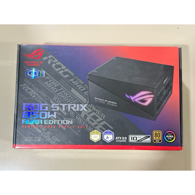 PSU ROG STRIX 850W AURA EDITION มือ 1 ประกันศูนย์ไทย (มีของพร้อมส่ง ...