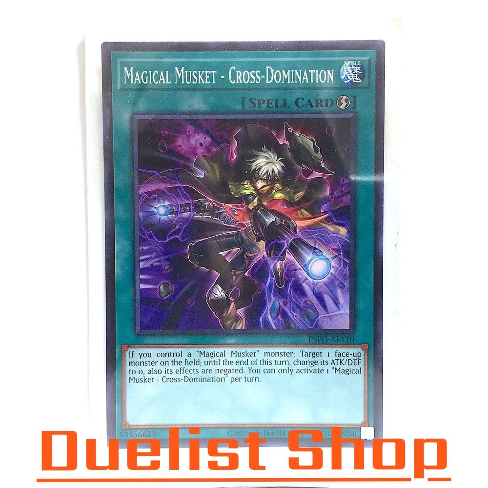 Magical Musket - Cross-Domination (N) Spell [Quick-Play] ชุด INFO-AE110 การ์ดยูกิโอ (Yu-Gi-Oh ...