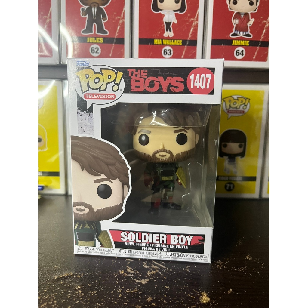 ฟิกเกอร์ Funko Pop #1407 Soldier Boy ซีรีส์ The Boys ของใหม่ สภาพดี ...