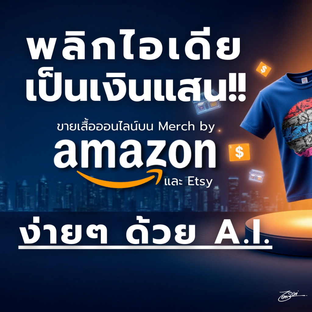 [E-B00K Digital] คู่มือ พลิกไอเดียเป็นเงินแสน ด้วย Amazon และ Etsy แถม ...