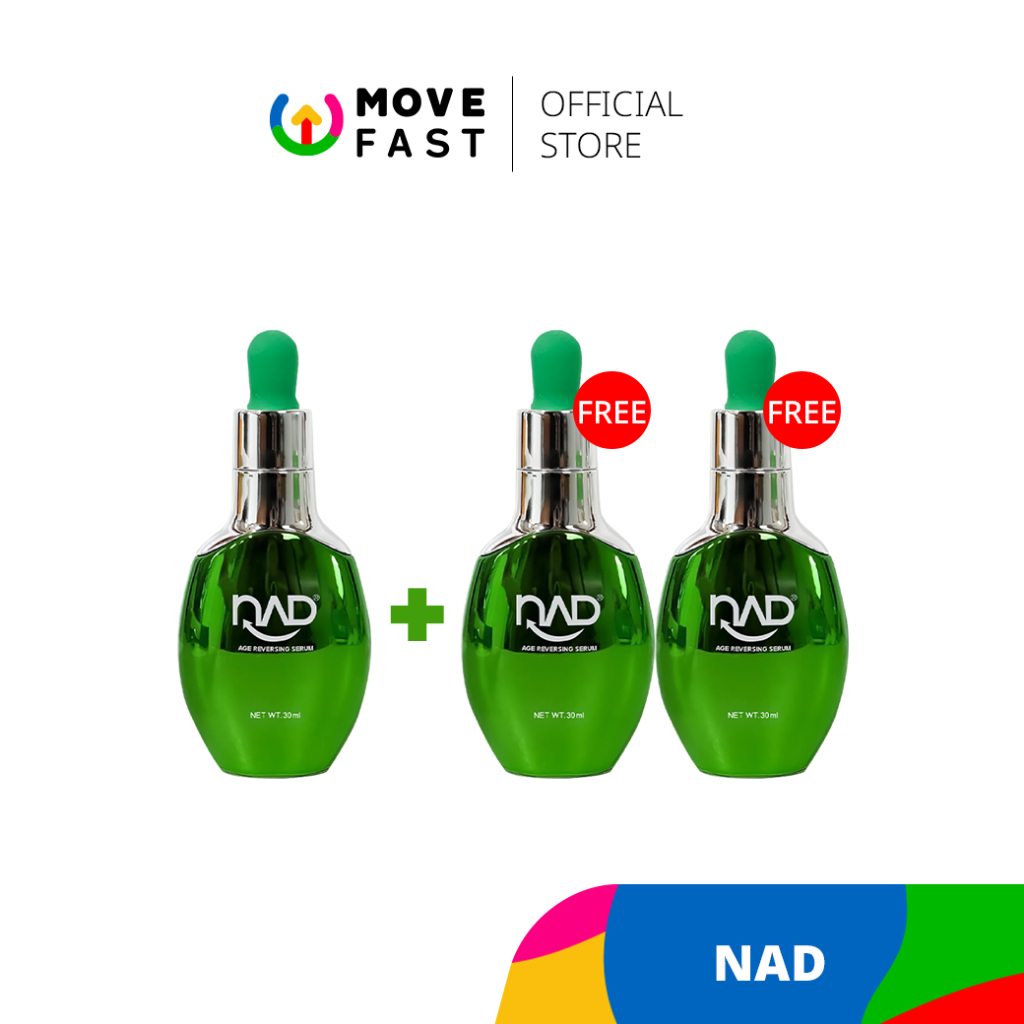 NAD - AGE REVERSING SERUM เซรั่มเอ็นเอดี จาก บจก.การแพทย์ย้อนวัย [ ซื้อ 1 ขวด แถมฟรี 2 ขวด ...