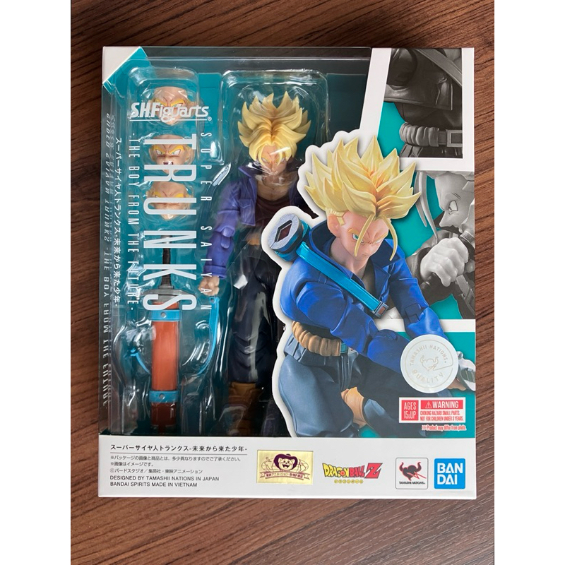 มือหนึ่ง(lot JP) BANDAI SHF S.H.Figuarts Dragon ball SUPER SAIYAN TRUNKS - THE BOY FROM THE ...