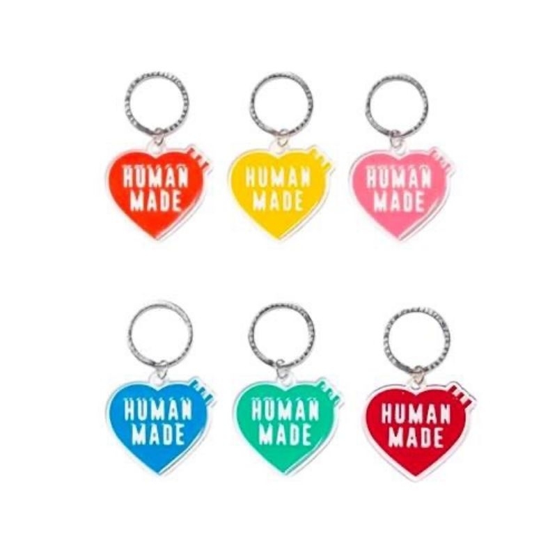 NEW !!!HUMAN MADE HEART KEYCHAIN | Shopee Thailand