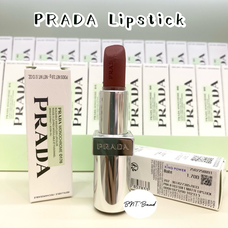 💥NEW‼️(แท้ 100% จาก King Power) PRADA Lipstick | Shopee Thailand