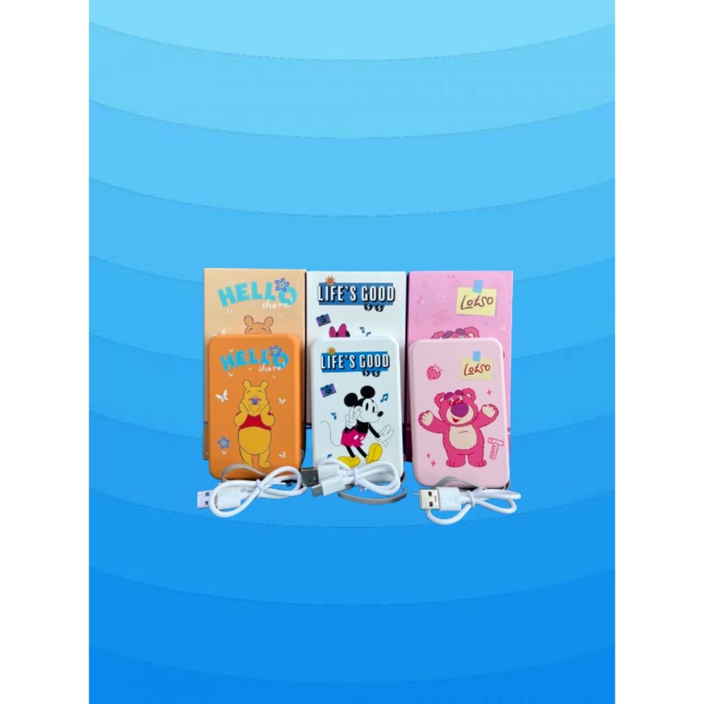 (รับประกันสินค้า 1 เดือน) Dissing Powerbank DS1-RA1 ลิขสิทธิ์ DISNEY แท้ | Shopee Thailand