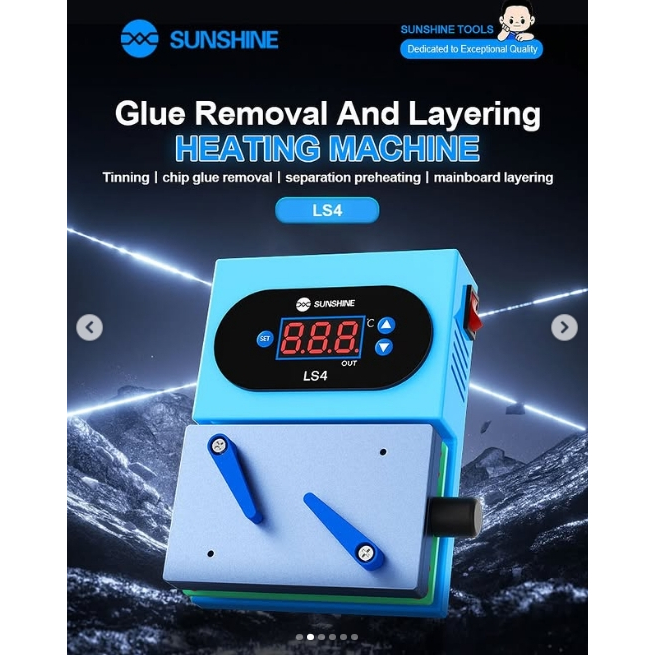 SUNSHINE LS4 แพลตฟอร์มทำความร้อนอเนกประสงค์ เครื่องแยกชั้นกาว เครื่อง ...