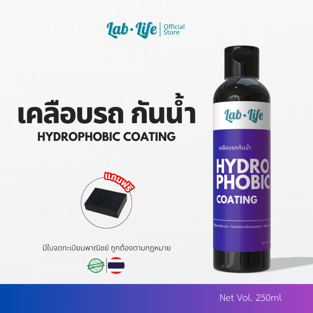 COMING SOON-----[Lab • Life] น้ำยาเคลือบสีกันน้ำ สูตร Hydrophobic | แบบน้ำกลิ้งบนใบบอน น้ำยา ...