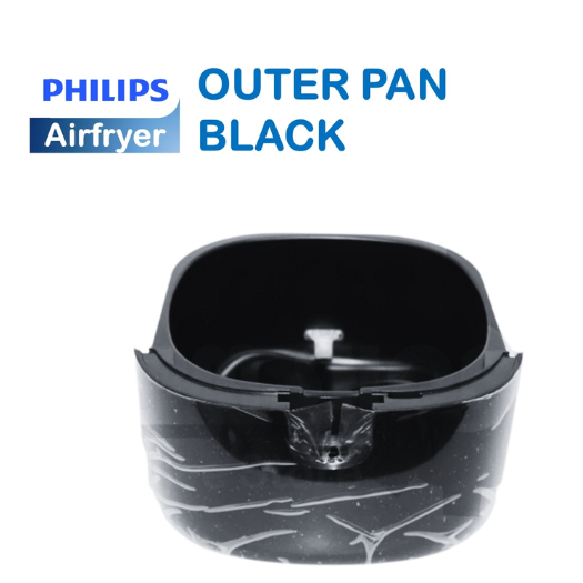 OUTER PAN BLACK อะไหล่แท้สำหรับหม้อทอดอากาศ PHILIPS Airfryer รุ่น ...