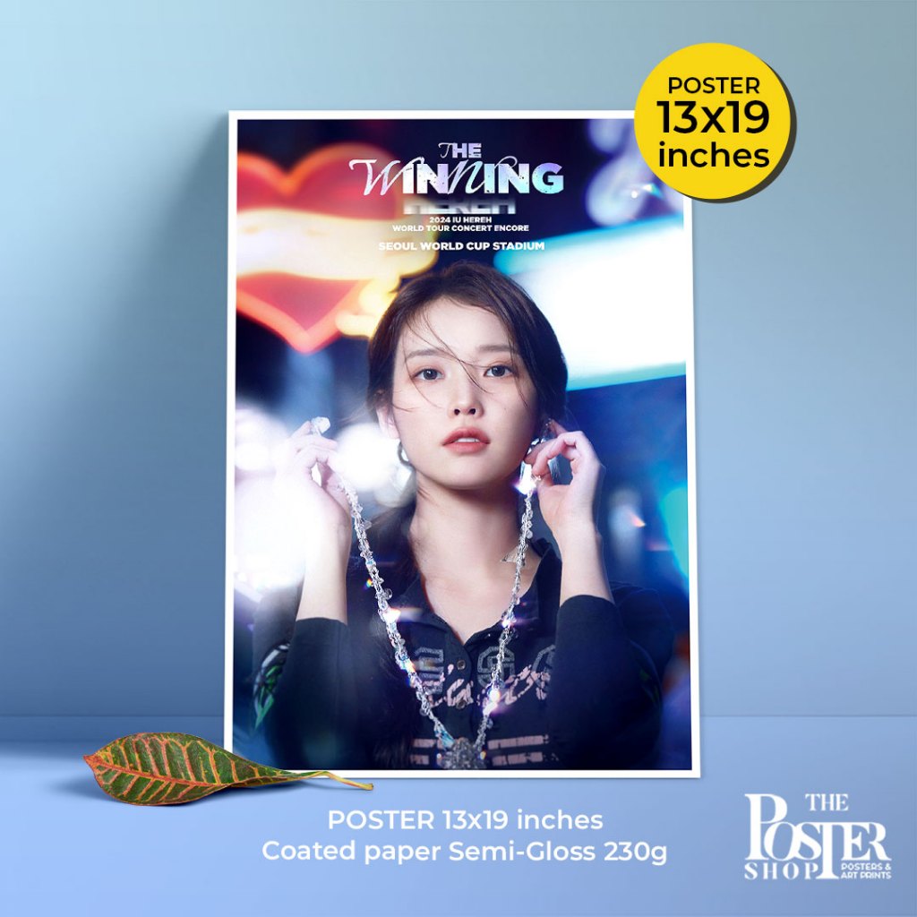 IU (아이유) Poster โปสเตอร์ขนาด 13x19 นิ้ว และ 12x12 นิ้ว | Shopee Thailand