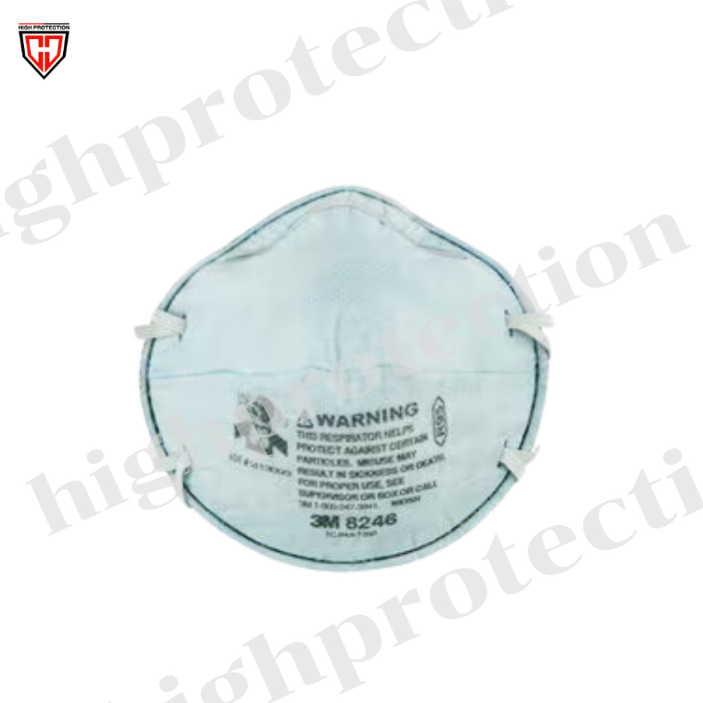 หน้ากากกันฝุ่นละอองและกรดแก๊ส รุ่น 8246 R95 ยี่ห้อ 3M (1 กล่อง / 20 ชิ้น) | Shopee Thailand