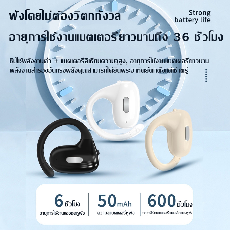 หูฟังบลูทูธ TWS X22 แบบหูเดียวรุ่นใหม่ ลดเสียงรบกวน แบตเตอรี่อึดทน | Shopee Thailand