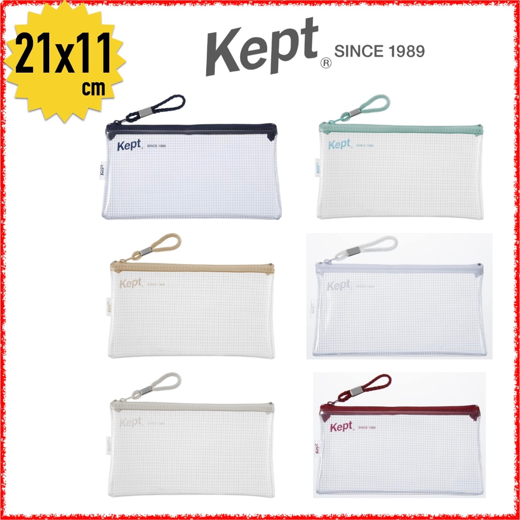 RAYMAY FUJII / Kept Clear Pen Case / 21 x 11 x 2 cm / PVC / For Stationery, Cosmetics, Travel ...