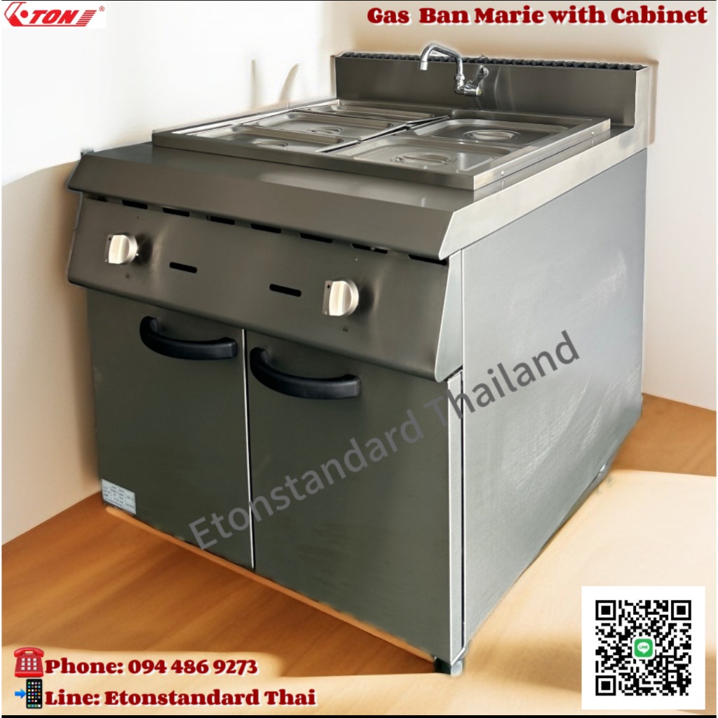 Gas Ban Marie with Cabinet (900) แก๊สแบนมารีพร้อมตู้ > ET-FGM-9C ...