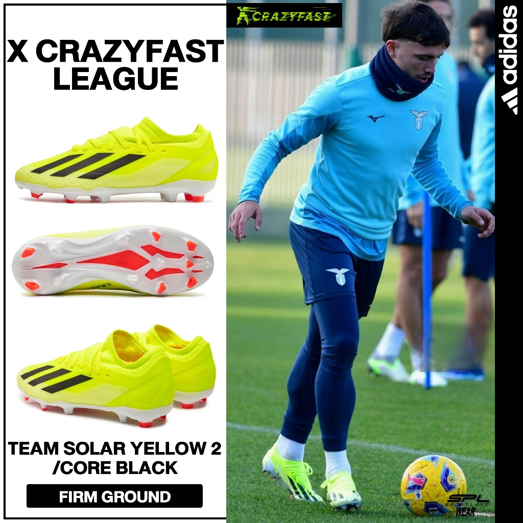 Adidas อาดิดาส รองเท้าฟุตบอล รองเท้าสตั๊ด สำหรับเด็ก KD X Crazyfast ...
