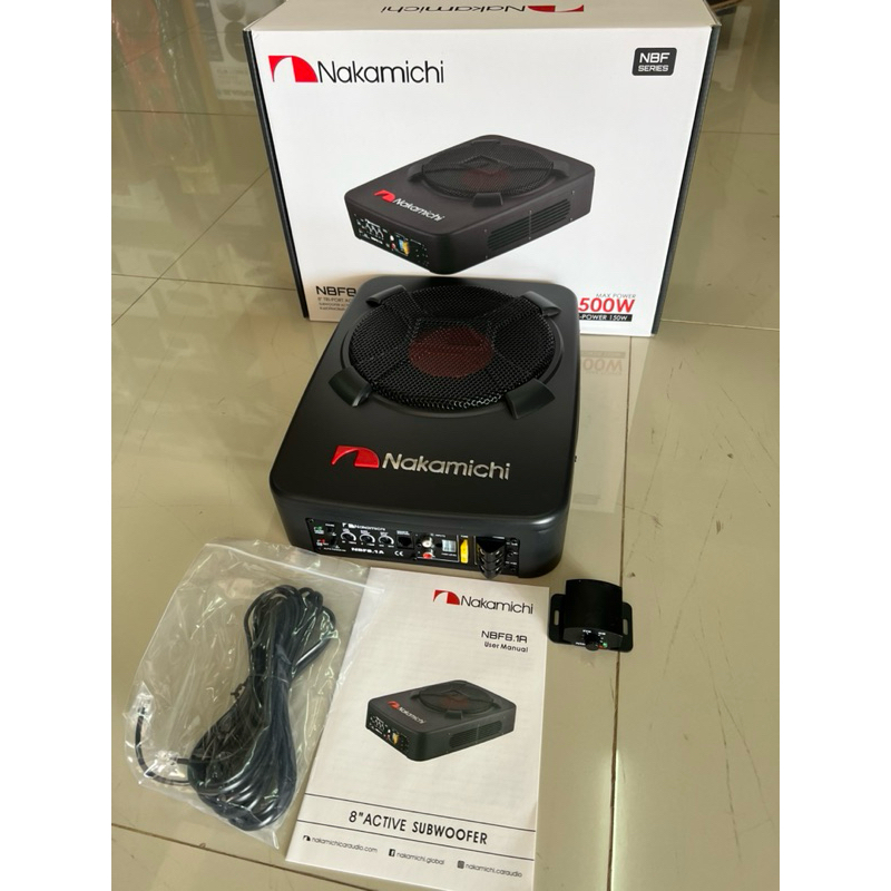 Nakamichi รุ่น NBF8.1A 8” Subbox ติดรถยนต์ ราคา 4395บาท | Shopee Thailand
