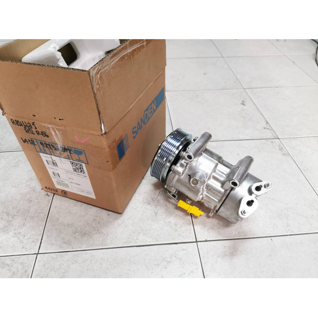 คอมเพรสเซอร์แอร์ คอมแอร์ Air Conditioning Compressor Mini Cooper R56 ...