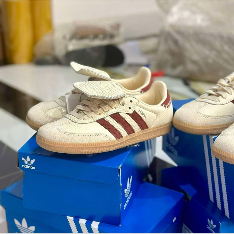 [ พรีออเดอร์ 3 วัน ] Adidas Samba LT Preloved Ruby White ป้ายไทย ของแท้ ...
