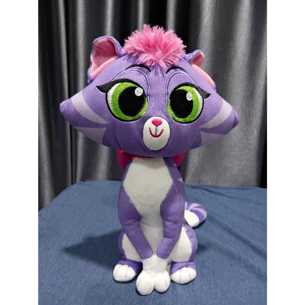 ตุ๊กตาแมว Disney Store Plush Hissy Cat Purple ขนาด13นิ้ว | Shopee Thailand