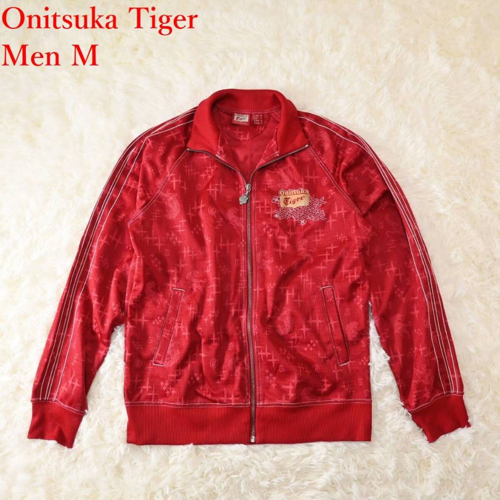 Onitsuka Tiger H3 MEN M Size Red Jersey | Shopee Thailand