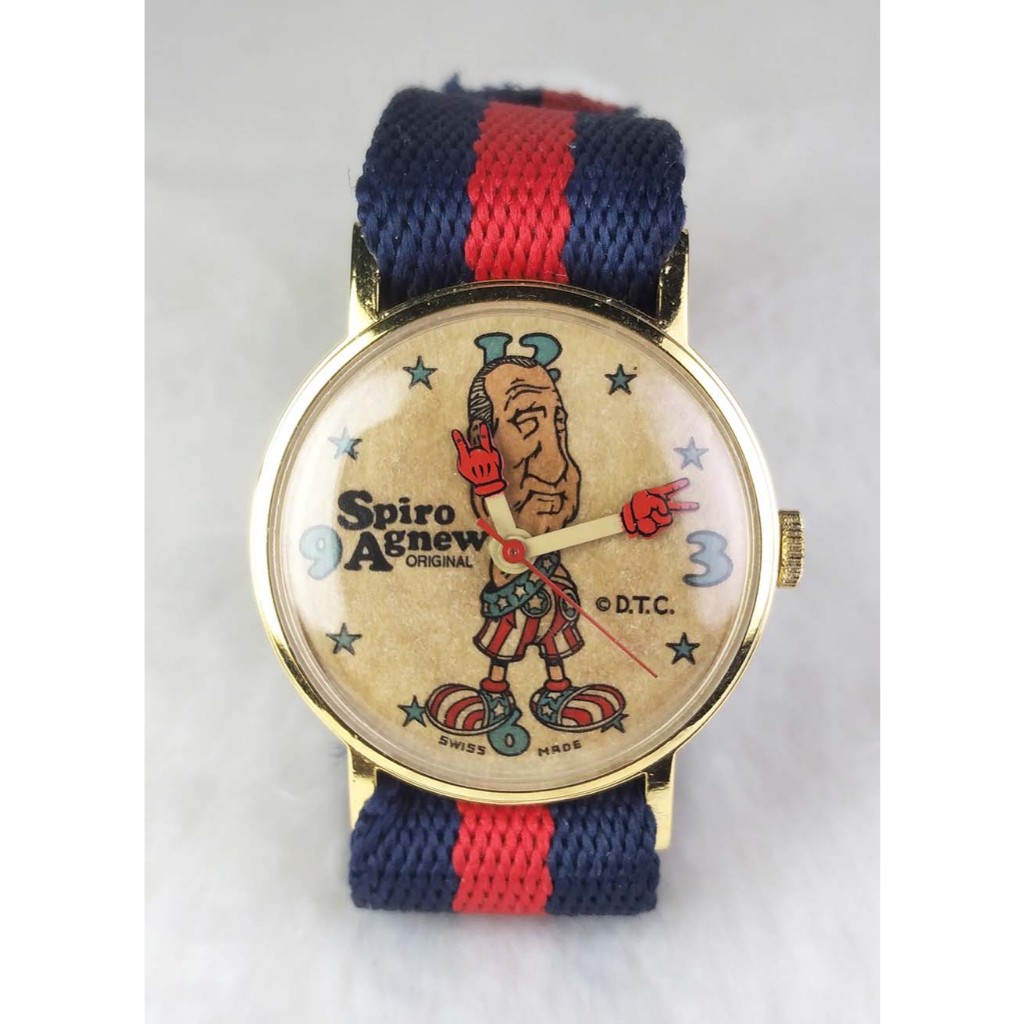 250310-1970's SPIRO AGNEW ระบบไขลาน | Shopee Thailand