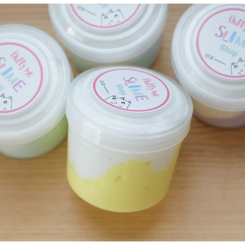 Sunny Puff : Fluffy Me Duo Slime สไลม์สองสีสุดน่ารัก! | Shopee Thailand