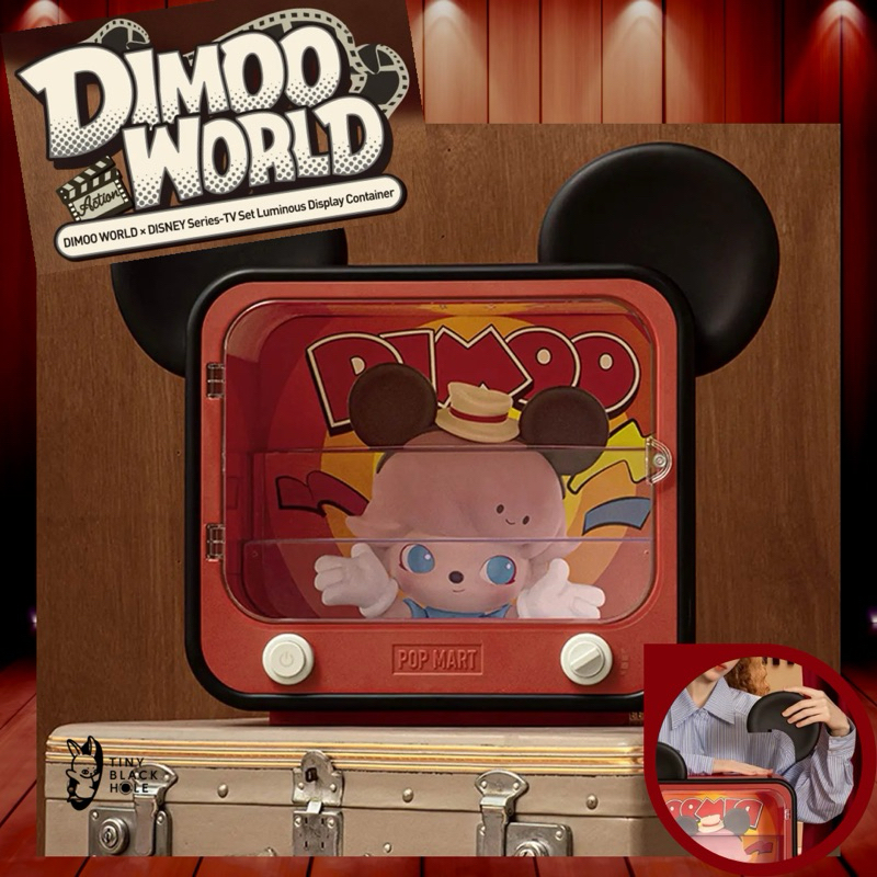 [พร้อมส่ง] Pop Mart: Dimoo World x Disney - TV Set Luminous Display ...