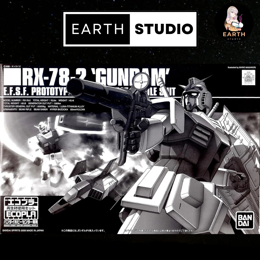 Bandai Hobby Center Exclusive Ecopla HG 1/144 RX-78-2 Gundam Plastic Model ของพร้อมส่งครับผม ...