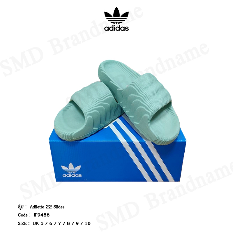 Adidas รองเท้าแตะ รุ่น Adilette 22 Slides Code: IF9485 | Shopee Thailand
