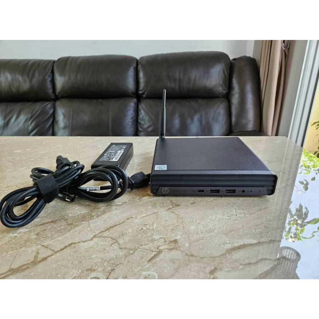 HP ProDesk 600 G6 Desktop Mini i7-10700T SSD256+HD500GB RAM16GB Win 11 ...