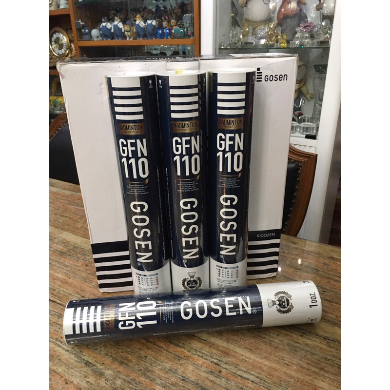 JAPAN IMPORTED ลูกแบดมินตัน (JP) CODE GOSEN GFN110 NO.2 speed 76 รุ่น TOP ที่สุด ฉลากทอง นำเข้า ...